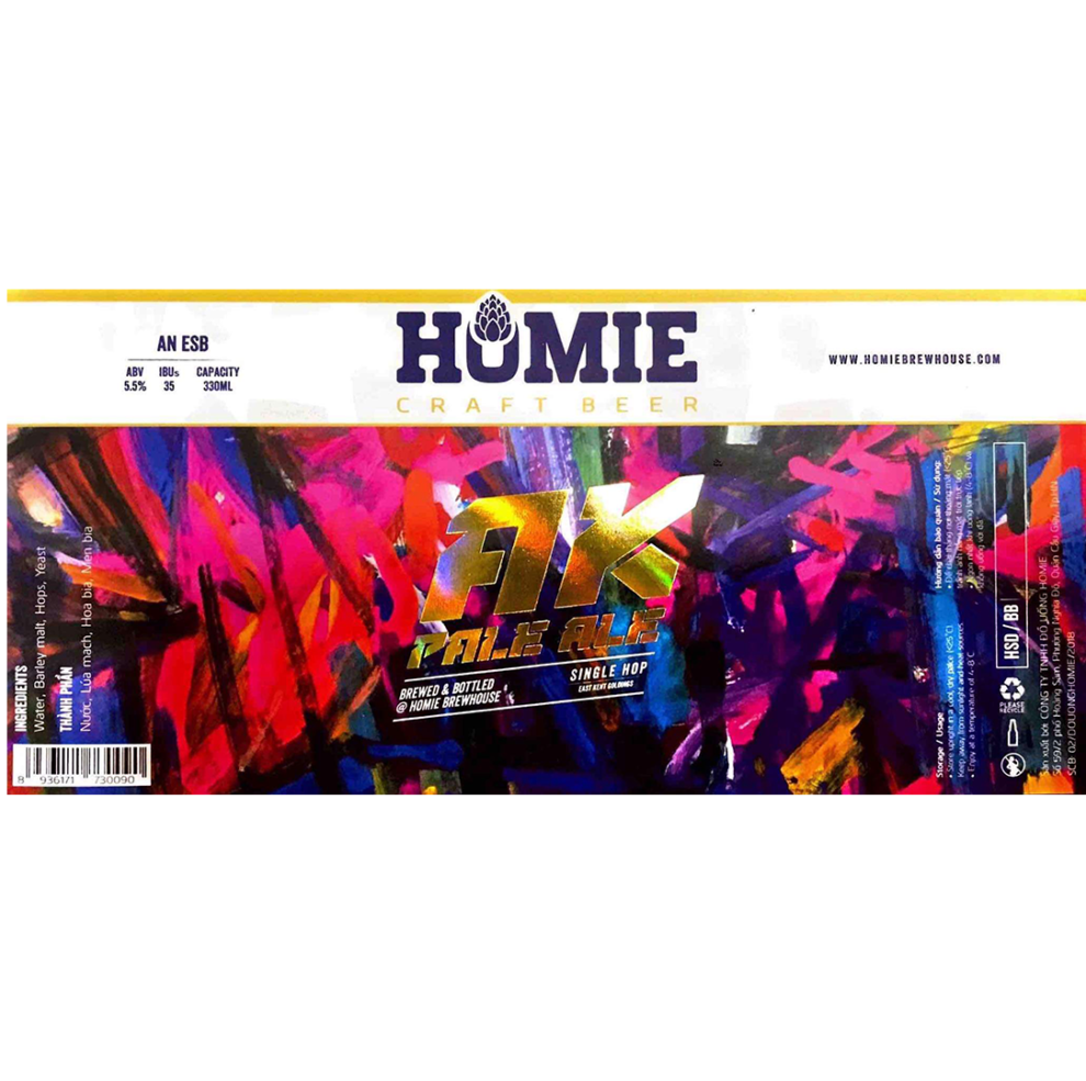 Homie AK Pale Ale - The Bottle Shop